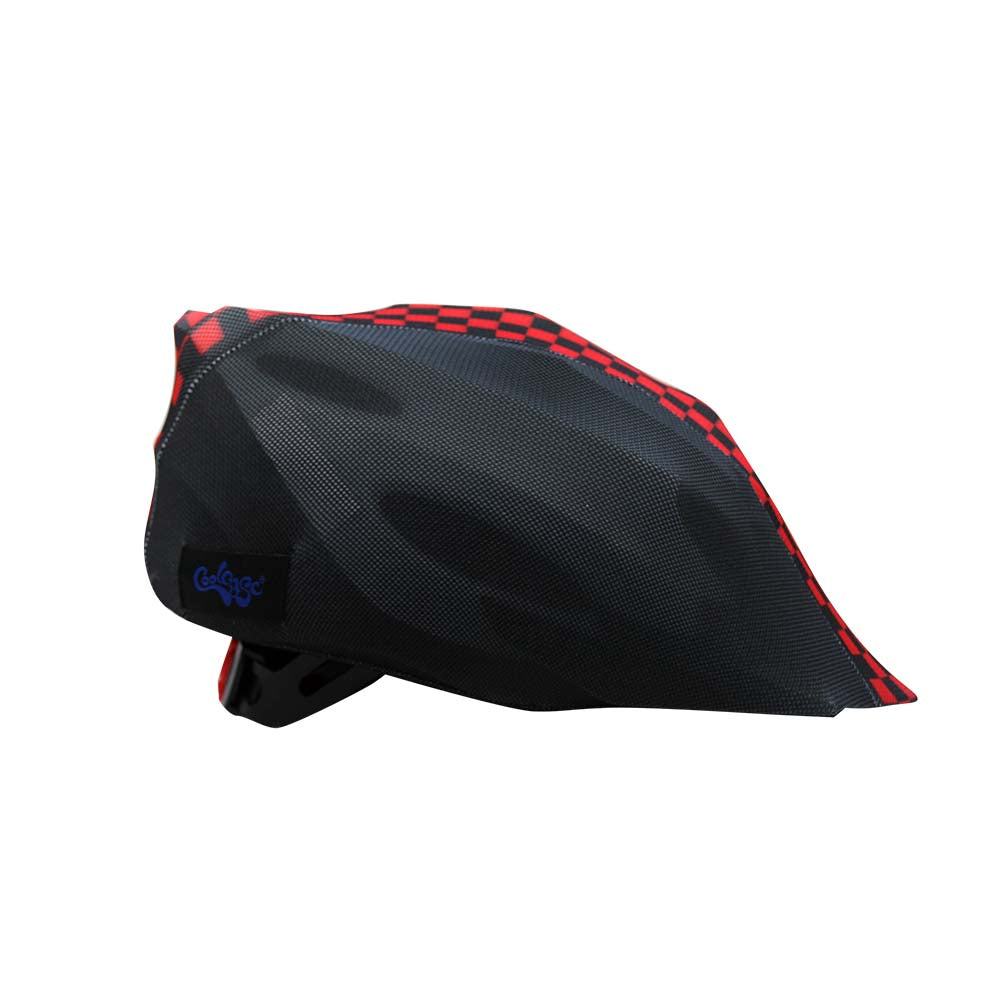 Checkers Cool Bike Helmet Cover - COOLCASC – Kememola Outdoor Clothing