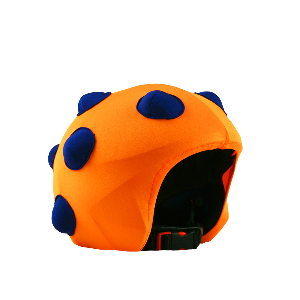 Orange Bumps Helmet Cover - COOLCASC – Kememola Outdoor Clothing